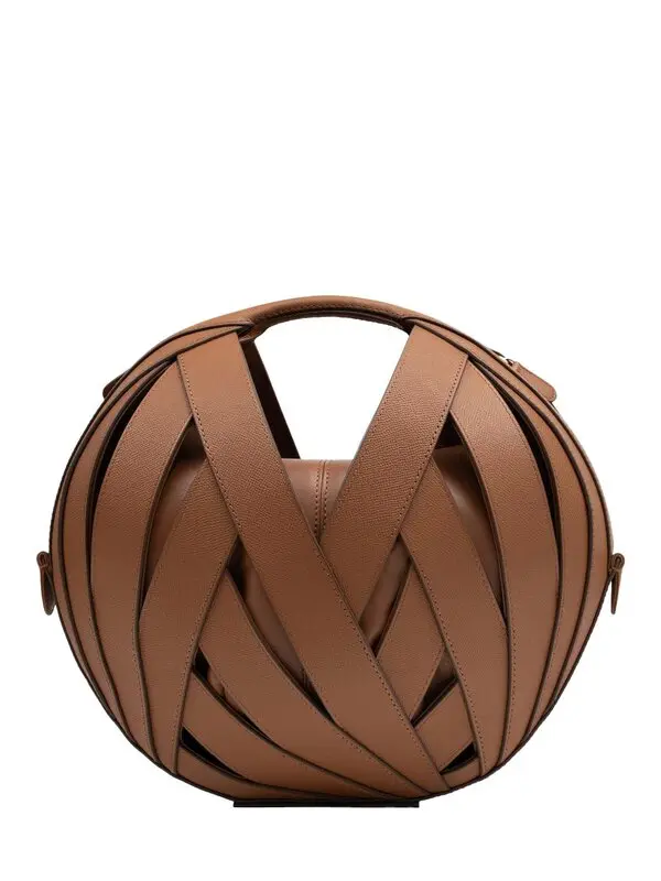 Perrin Le Panier Handbag - Auburn|black